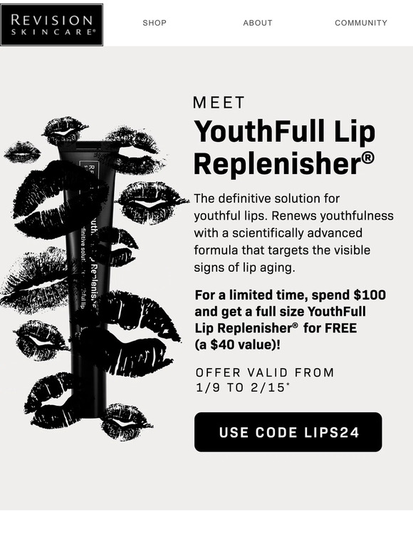 Revision Skincare: Discover the definitive solution for youthful lips ...