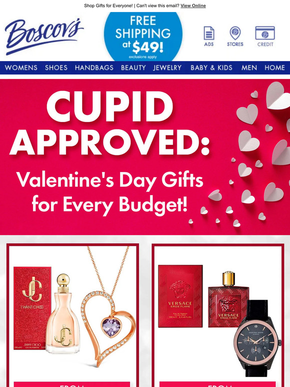 Boscov's: ️ Great Valentines Day Gifts Start Here | Milled