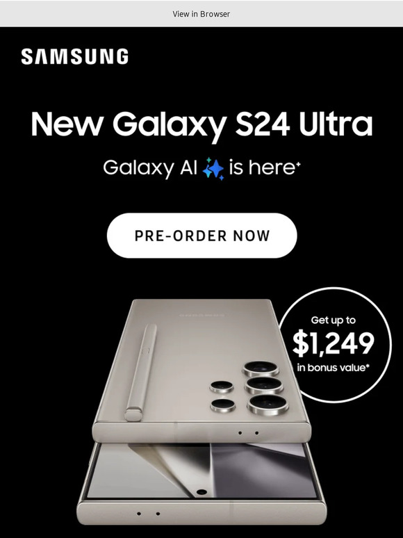 Samsung: New Galaxy S24 Series is here | Milled