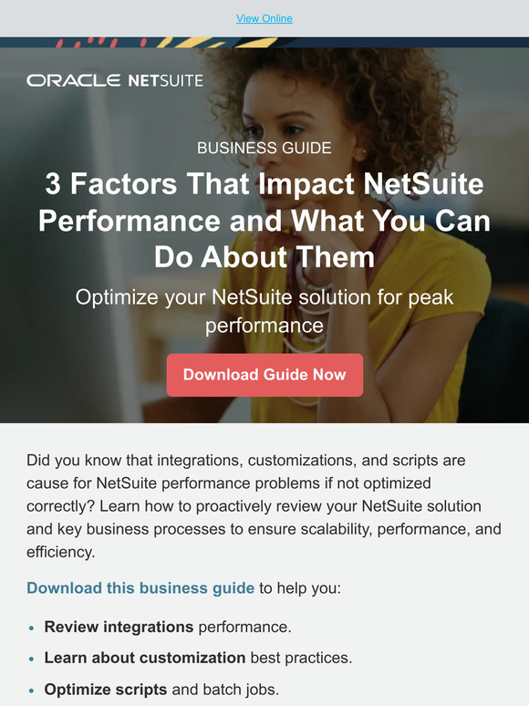 NetSuite: 3 Factors That Impact NetSuite Performance and What You Can ...