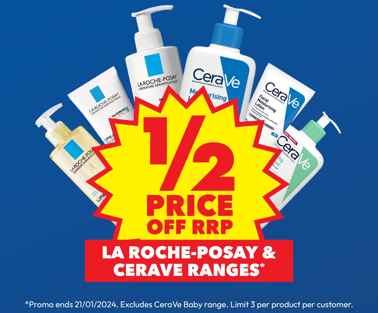 My Chemist: Save ½ price off RRP on La Roche-Posay & Cerave! | Milled