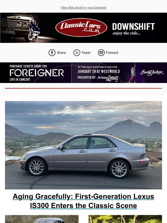 ClassicCars: Aging Gracefully: First-Generation Lexus IS300 Enters the ...