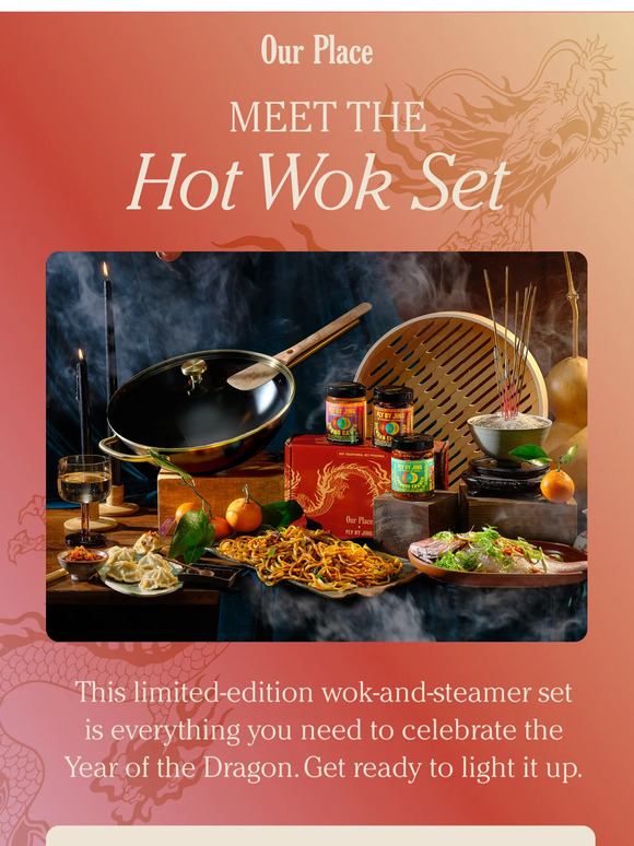 Our Place: Introducing the Hot Wok Set 🐉 | Milled