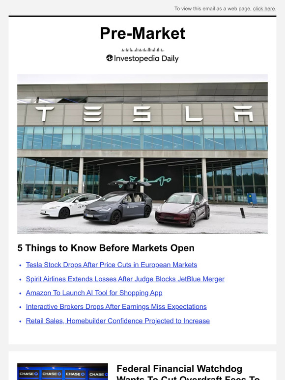 Investopedia Academy Tesla Stock Drops After Price Cuts In European