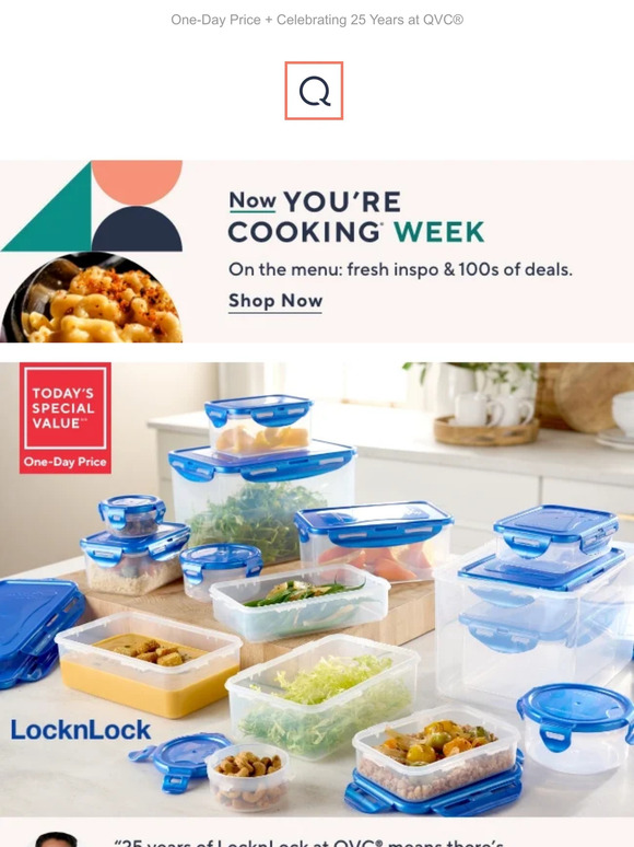 QVC: The Ultimate LocknLock Set | Milled