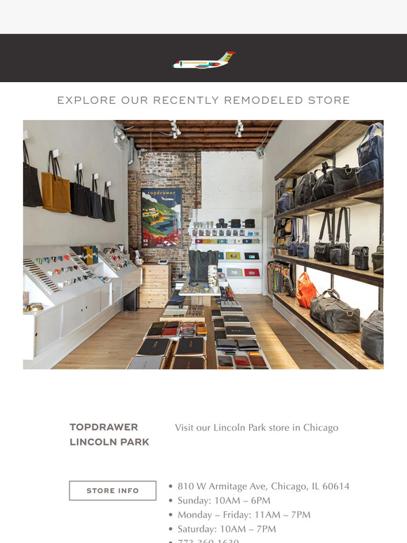 Topdrawer: Explore Our Recently Remodeled Store! | Milled