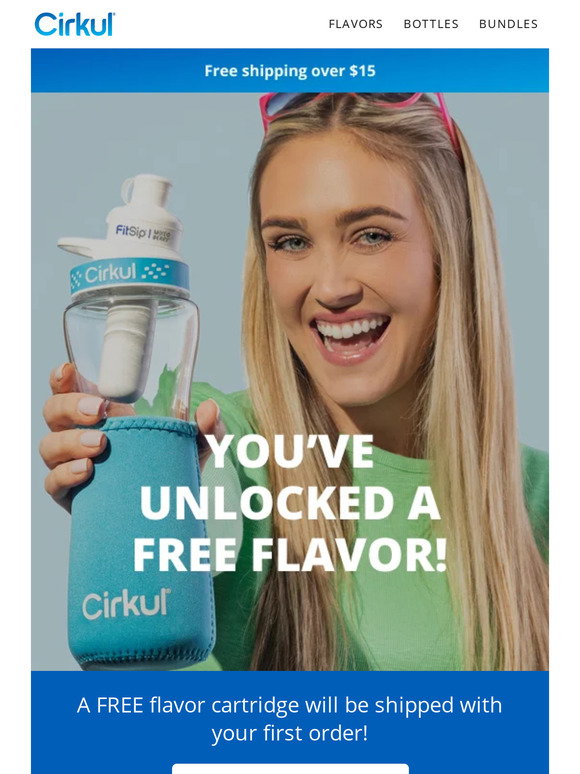Cirkul: Claim Your FREE Flavor Now! 🎉 | Milled