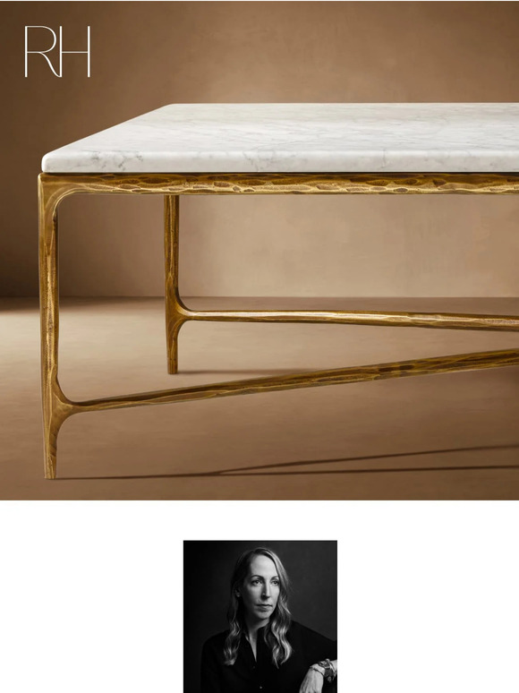 RH: Hand-Forged. The Thaddeus Collection by Julie Lawrence. | Milled