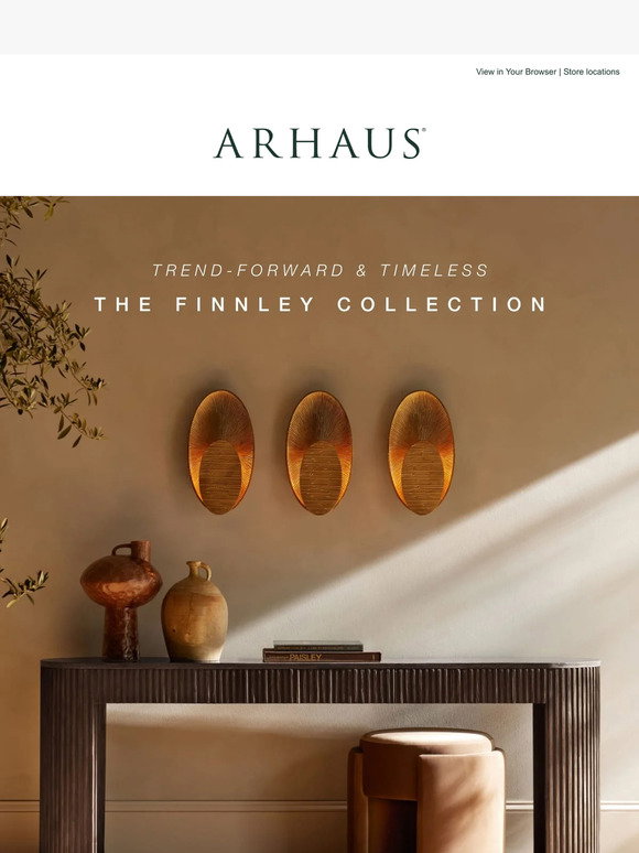 Arhaus: Instant Classic: The Finnley Collection | Milled