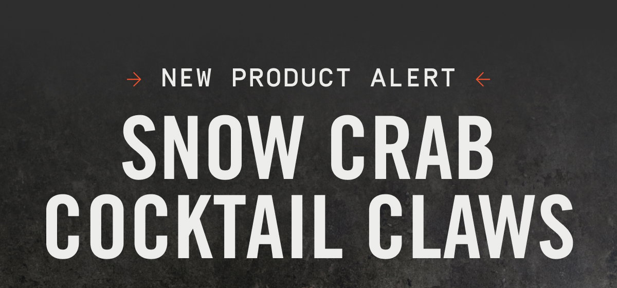 Alaskan King Crab Co.: BACK IN STOCK: Snow Crab Cocktail Claws | Milled