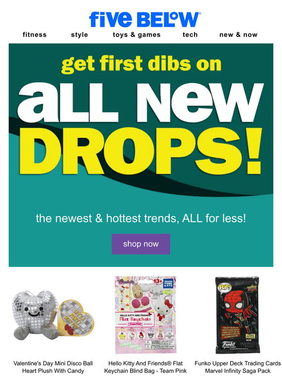 Five Below: take a first look! it's newww | Milled