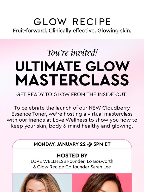 Glow Recipe: Your Ultimate Glow Masterclass | Milled