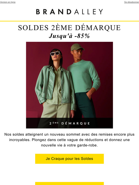 BrandAlley: Continuez de profiter des réductions avec la 2ème démarque ...