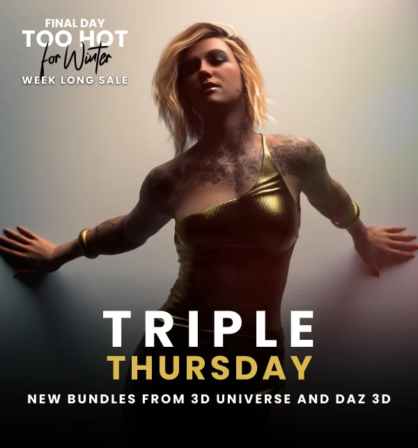 DAZ 3D: New Bundles From 3D Universe and Daz 3D | Milled
