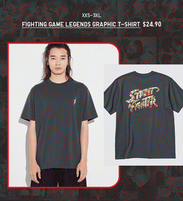 UNIQLO: Just arrived: Fighting Games Legends | Milled