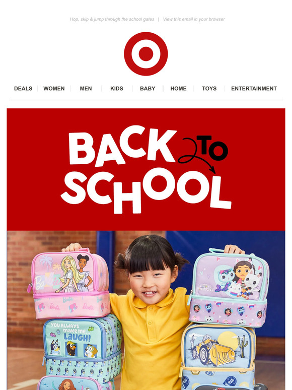 Target: Back to school with great value essentials | Milled