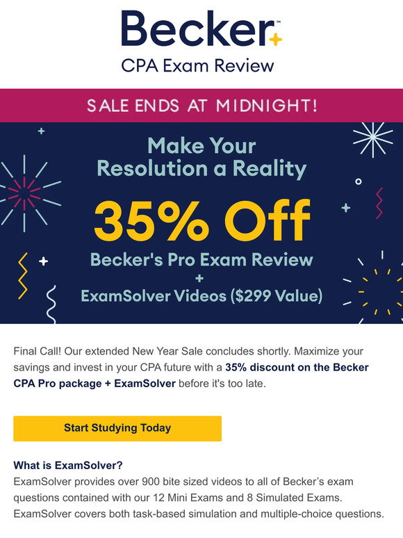 Becker: Set up your 2024 for success. Final day to save! | Milled