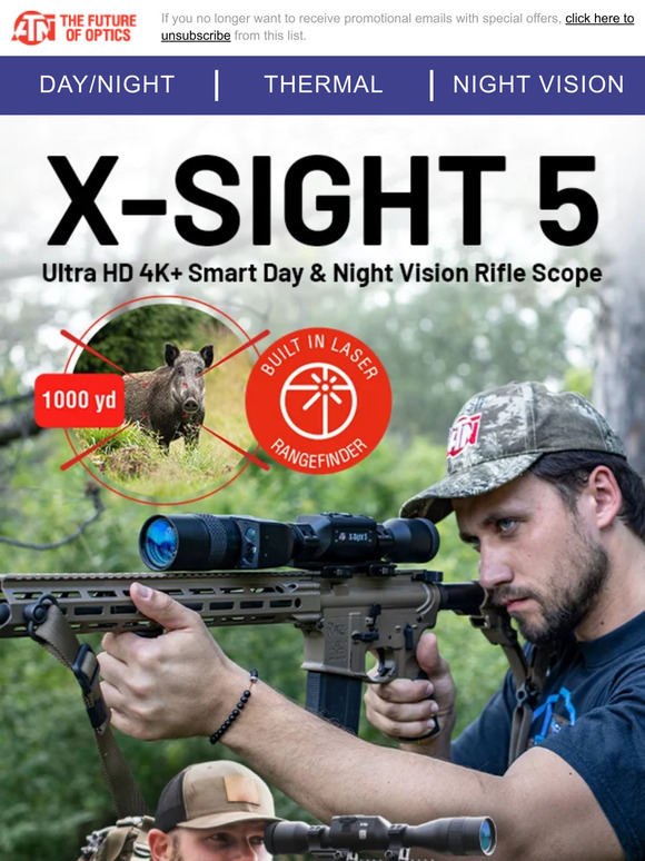 ATN: 🔥 Discover X-Sight 5: The SMARTest Thing You'll Ever Lay Eyes On ...
