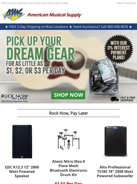 American Musical Supply: Give Your Rig a Boost for Only a Few Bucks a ...