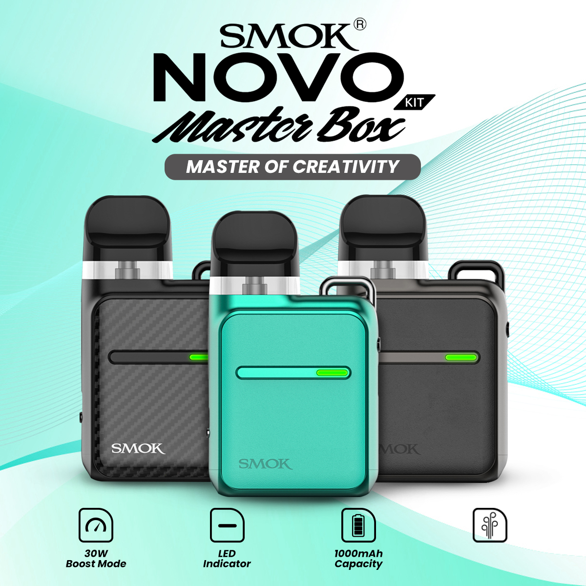 Vapor Empire: In Stock: SMOK Novo Master Box Kit 🚨 | Milled