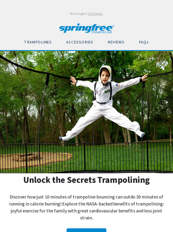 Springfree Trampoline: 🔍Discover NASA's Findings on Trampoline Fitness ...