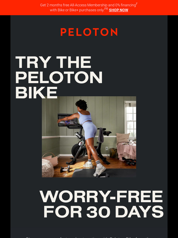 Peloton: Your 30-day Peloton Bike home trial awaits | Milled
