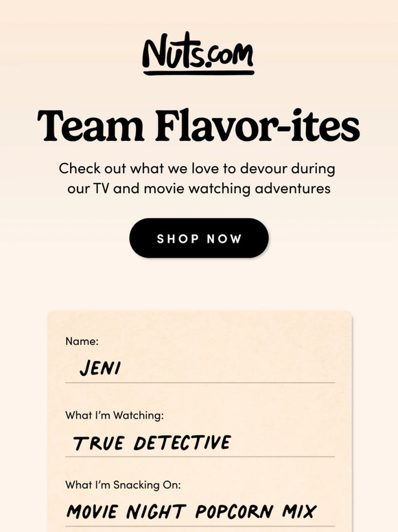 Nuts.com: Meet The Show Stars ⭐ | Milled