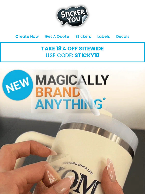 StickerYou: New Product Alert 🚨 Image Transfers | Milled