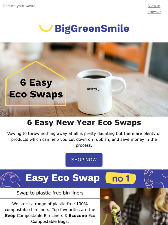 BigGreenSmile: 6 Easy Eco Swaps to help reduce your Plastic Waste 🌻 ...