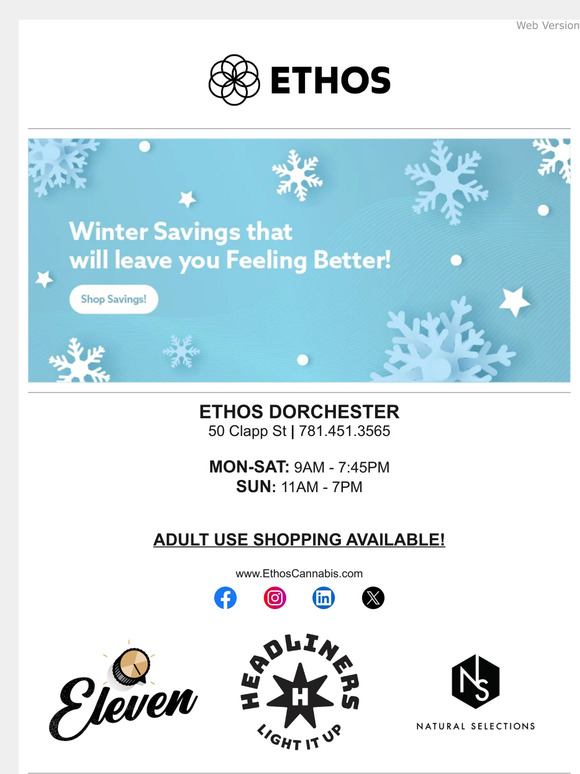 Ethos Cannabis: Your Ethos Update is Here! | Milled