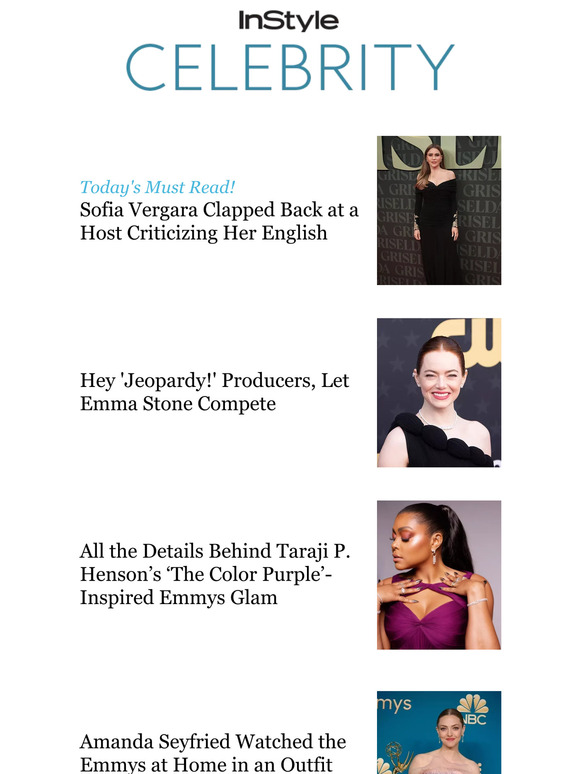 InStyle: Sofia Vergara clapped back at a host criticizing her English | Milled