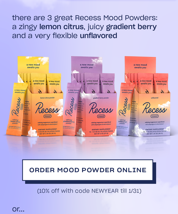 Recess: Recess Mood Powder sleepy girl mocktail | Milled