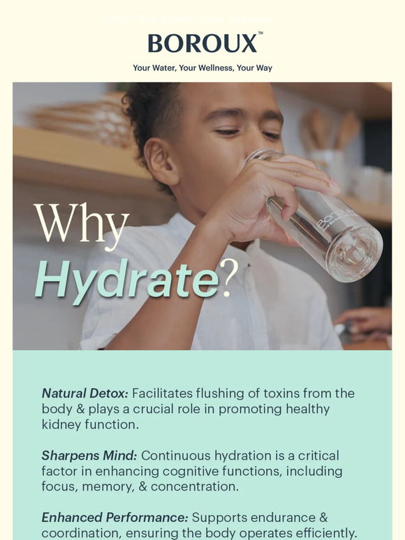 Berkey Filters: 🖐️ 5 Reasons To Hydrate! 6 with our GIVEAWAY! | Milled