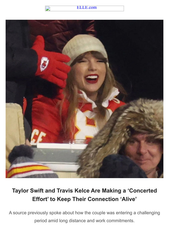 ELLE: Taylor Swift and Travis Kelce Are Making a ‘Concerted Effort’ to ...