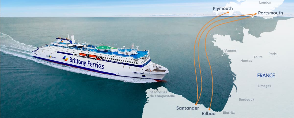 Brittany Ferries: Sail to Spain and upgrade to a Flexi ticket for free ...