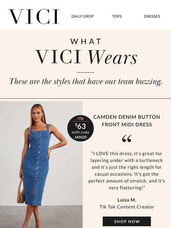 Vici: The VICI Team's Must-Have Styles | Milled