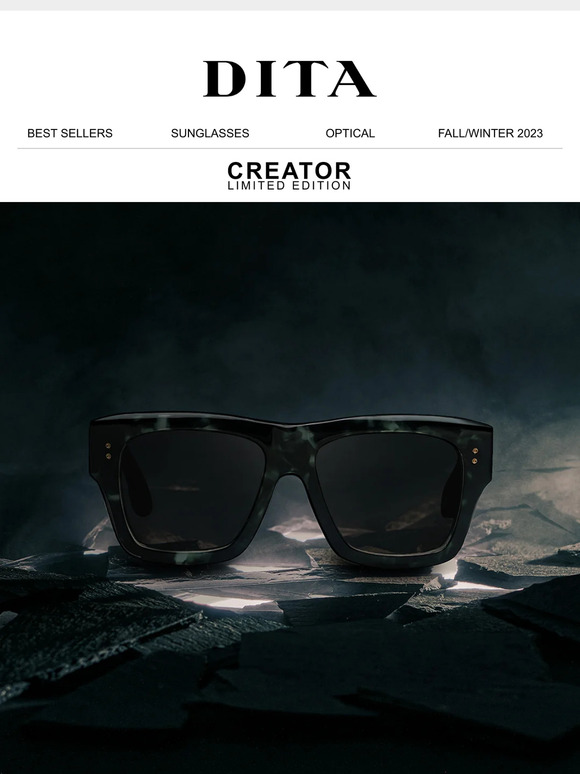 DITA Eyewear: Limited Edition: CREATOR, SEKTON, & WARTHEN | Milled