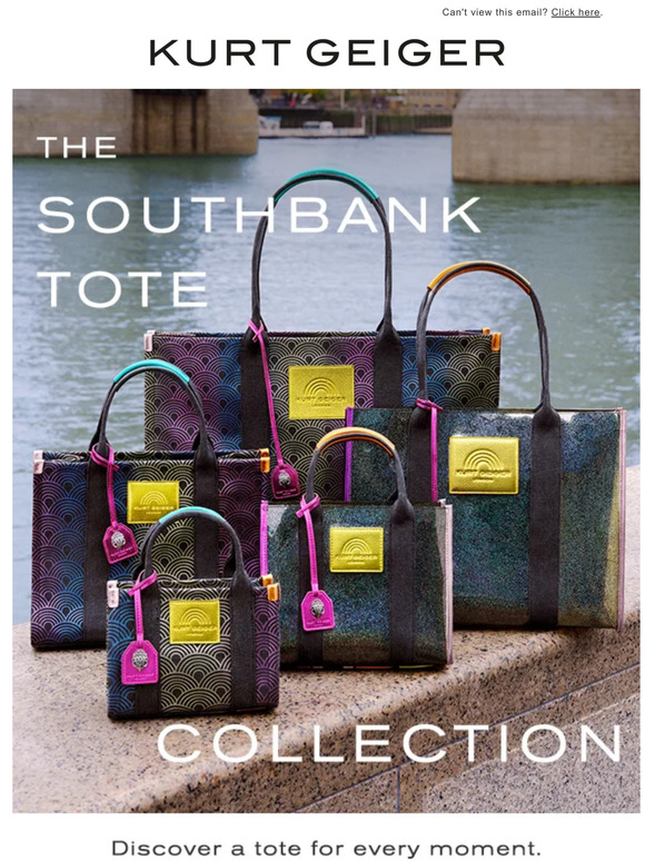 Kurt Geiger: The Southbank Tote Collection | Milled