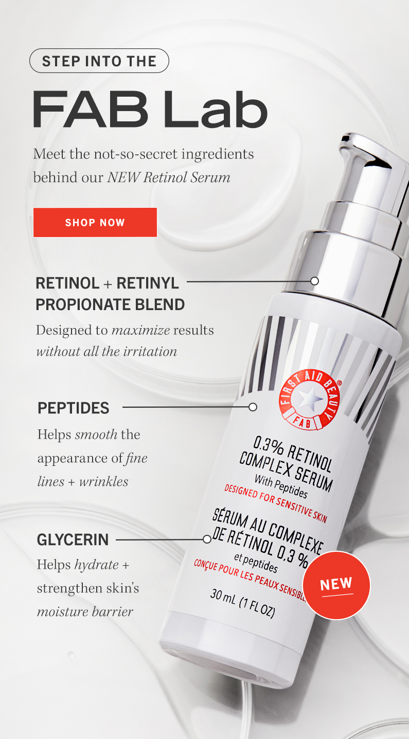 First Aid Beauty: No Retinol Scaries Over Here | Milled