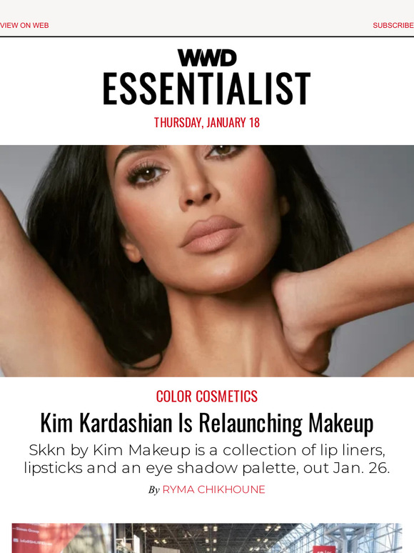 Women's Wear Daily: Kim Kardashian Is Relaunching Makeup | Milled