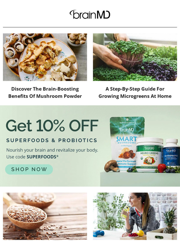 BrainMD: This Week In Wellness | Milled