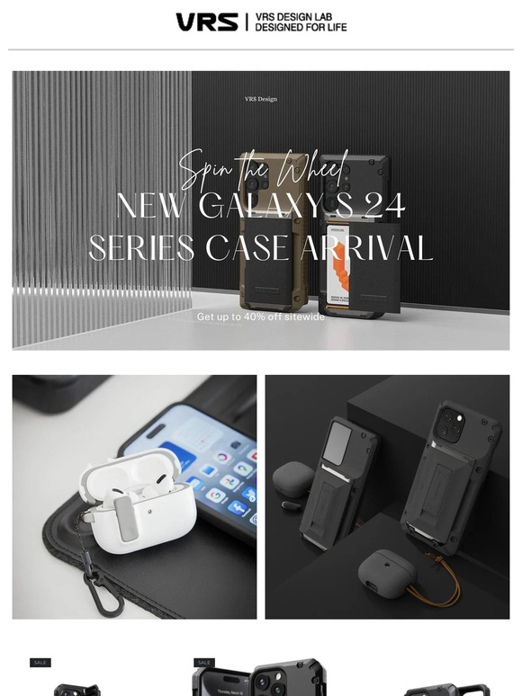 VRS Design: Embrace 2024 with Thanks! 🌟 Spin for 30% Off & a Sneak Peek: New Galaxy S24 ...