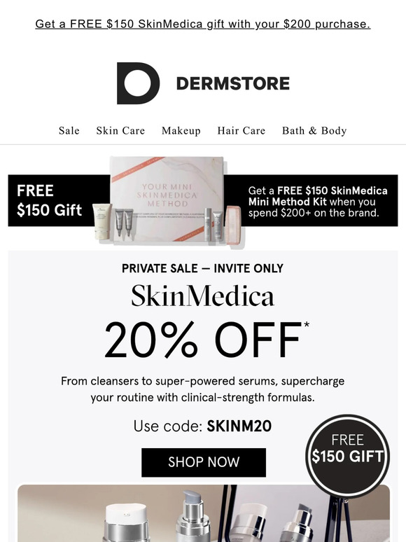 Blush: VIP Access: 20% off SkinMedica's head-to-toe skin-fortifying ...