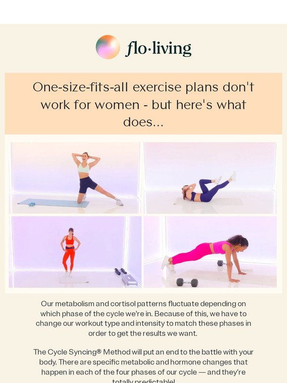 FLO Living: The best workouts for your cycle 🏃‍♀️ | Milled