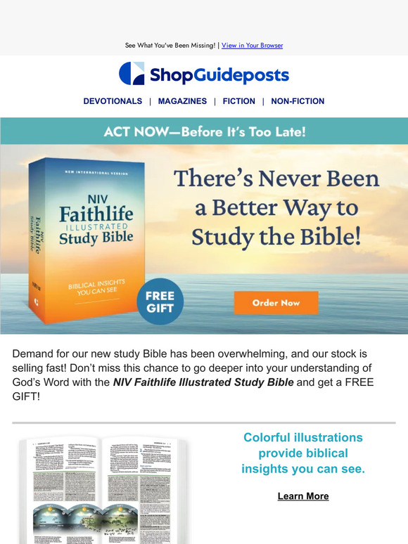 Guideposts: Bring the Scriptures to Life: Our Illustrated Bible Awaits ...