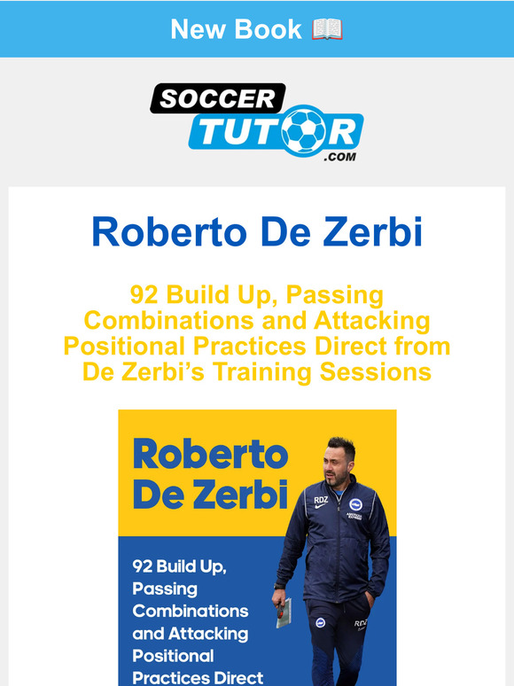 SoccerTutor: 🚀 New Book! "Roberto De Zerbi"⚽ | Milled