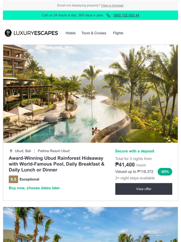 Luxury Escapes: Discover One of Bali's Most Breathtaking Infinity Pools ...