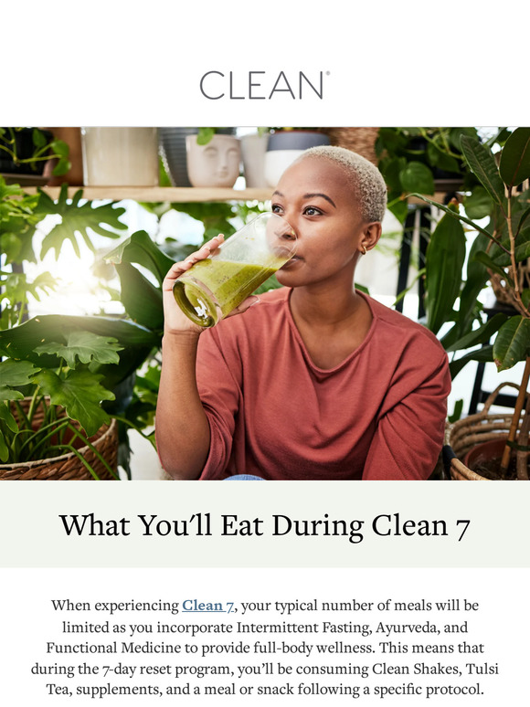 Clean Program: What Can I Eat During Clean 7? | Milled