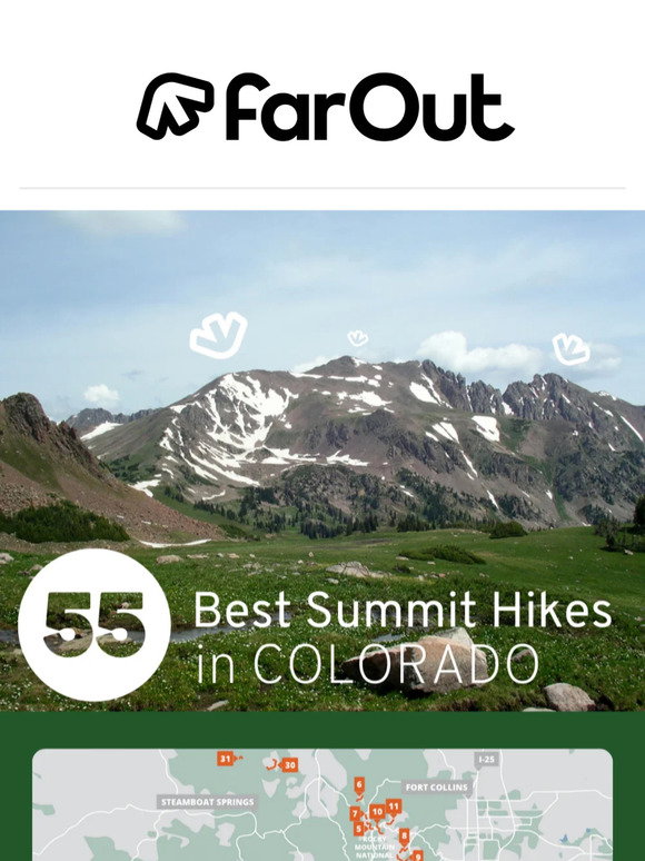 FarOut Guides: NEW: 55 Best Summit Hikes in Colorado 🏔️ | Milled