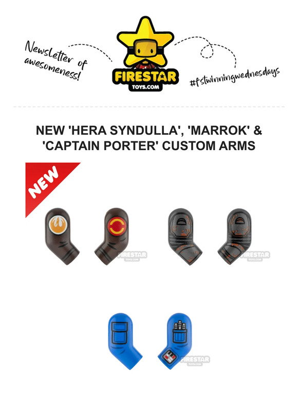 Firestar Toys: Revamp Your SW Minifigures: Fresh Upgrades for Hera ...